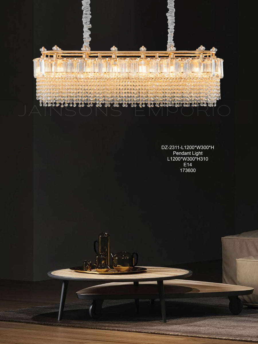 Golden Majesty Chandelier – Jainsons Emporio