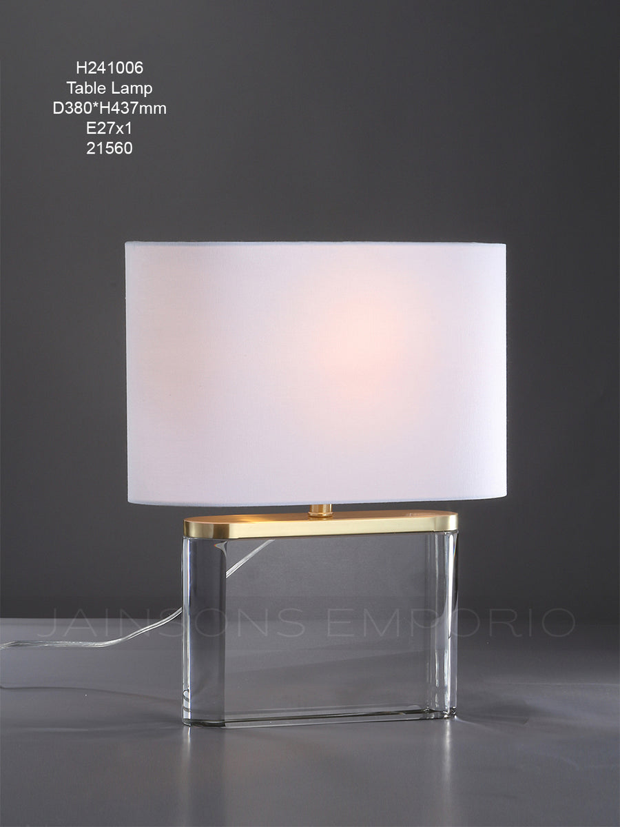 Luxe Prism Table Lamp – Jainsons Emporio