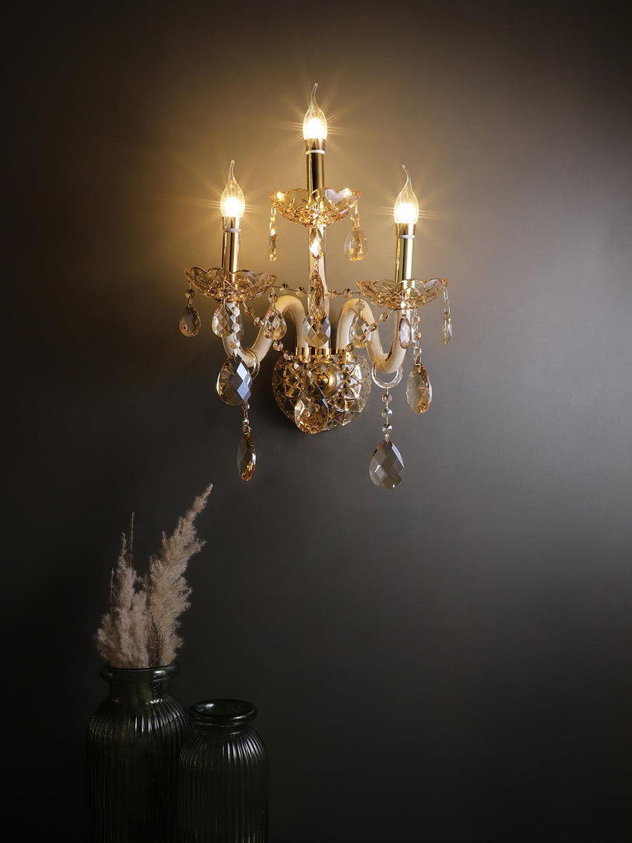 Jessica 3-Lamp Wall Light – Jainsons Emporio